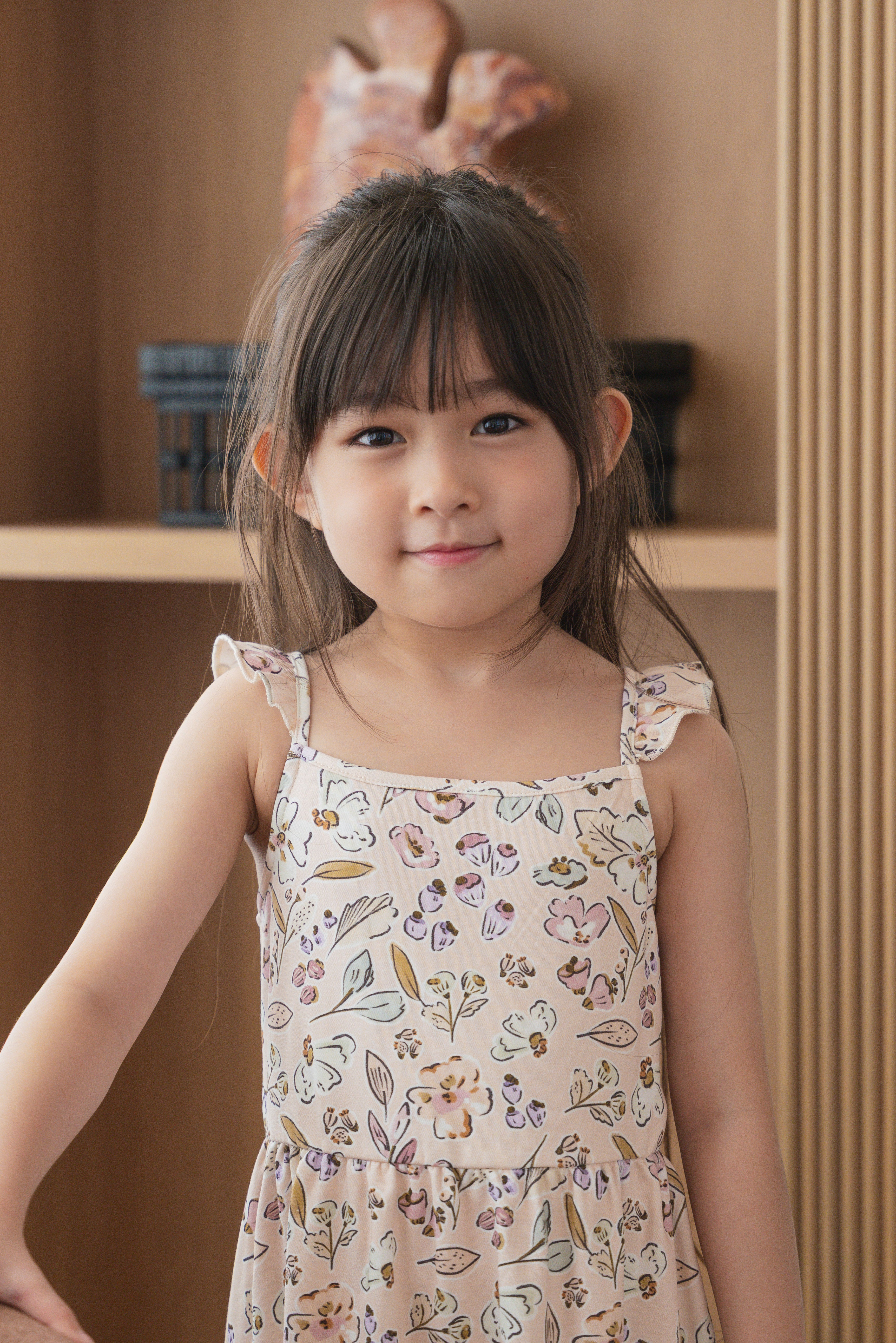 [Girls' Dress] - Darra Flutter Spag Dress